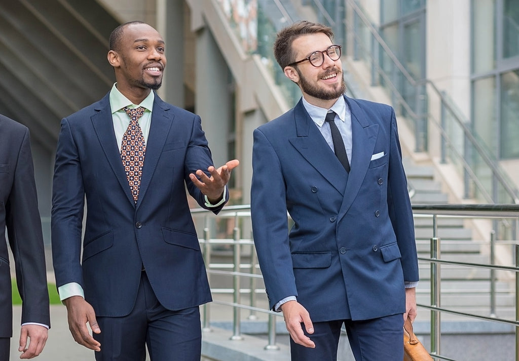The Difference Between Double-Breasted and Single-Breasted Suits – Goosuit