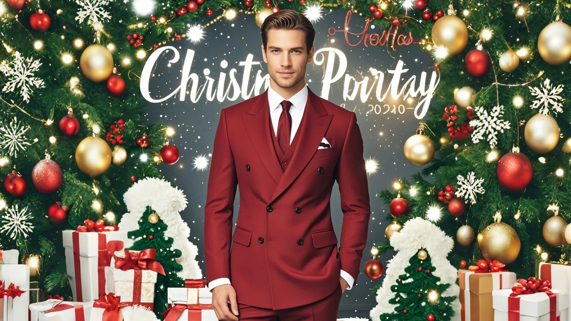 How to Accessorize Your Men's Christmas Suit for the Perfect Holiday L ...