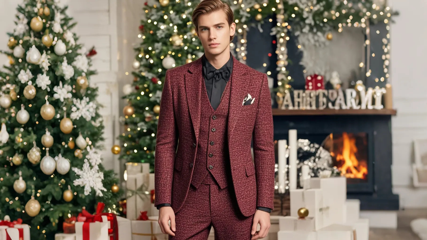 A Complete Guide to Choosing the Perfect Men's Christmas Suit – Goosuit